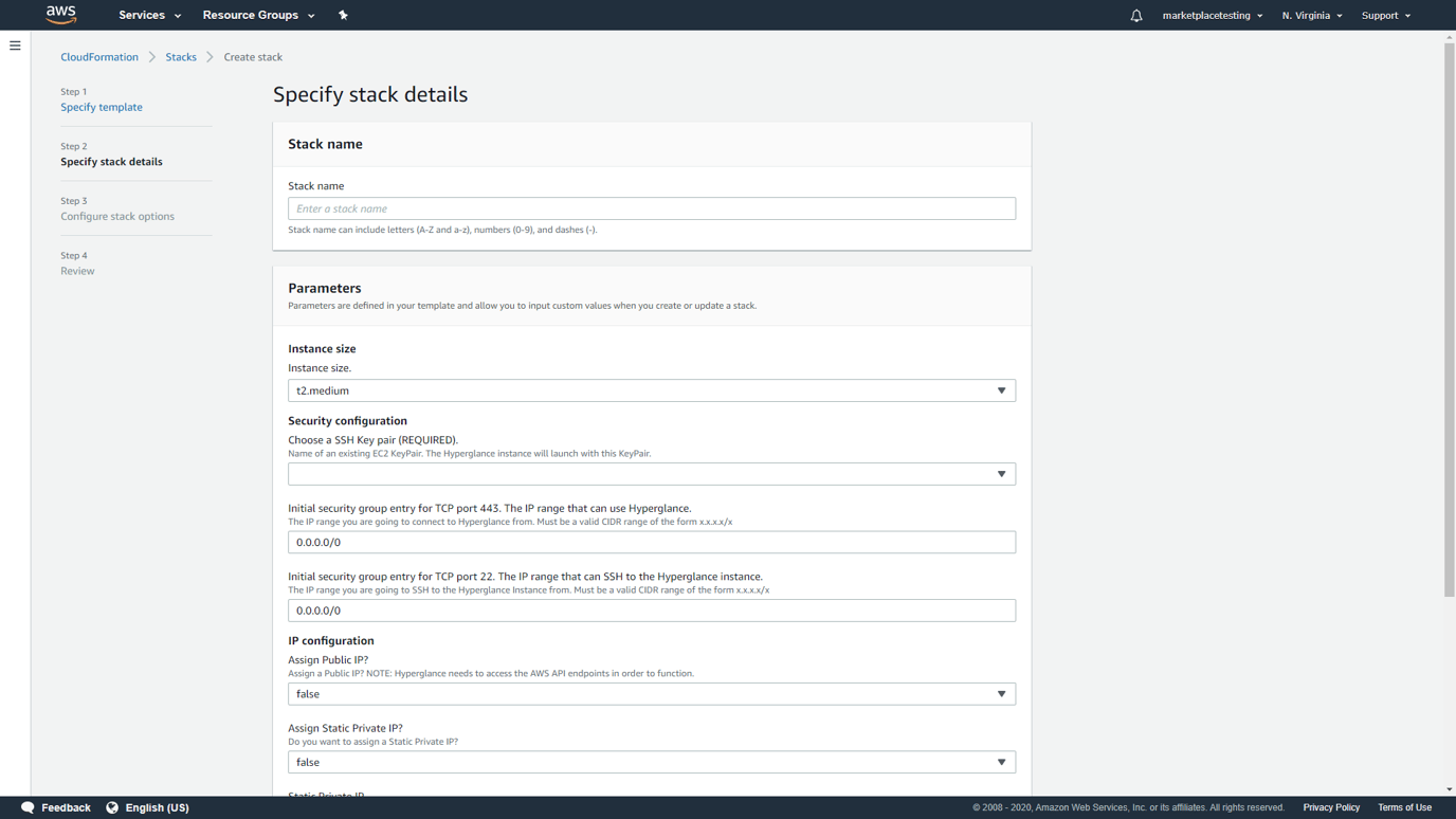 How To Set Up Hyperglance Via The Aws Marketplace